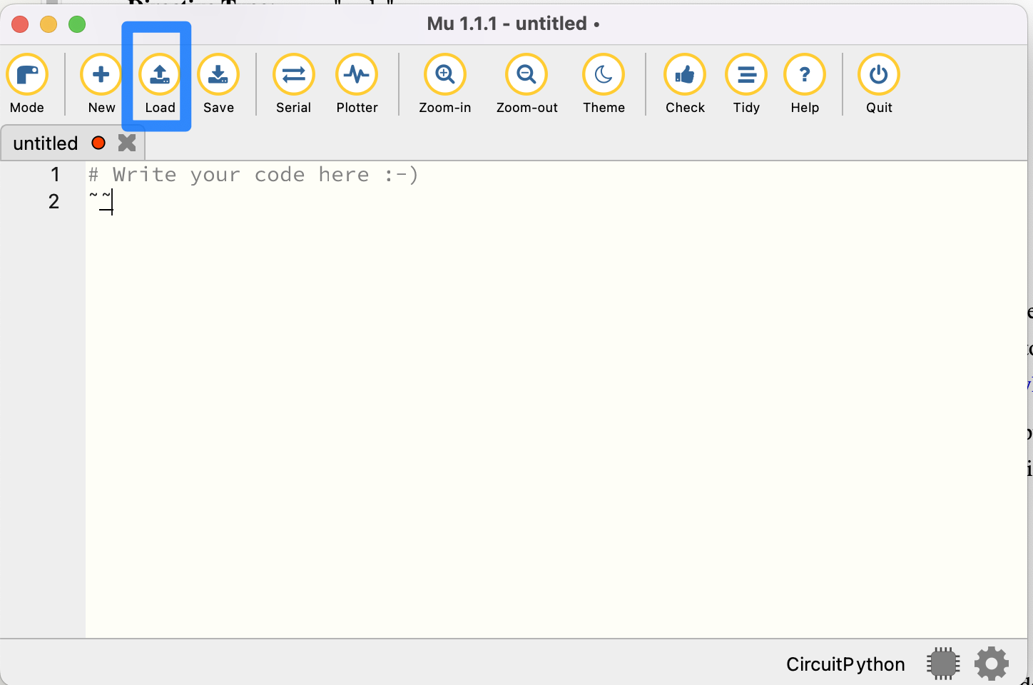Programming the XRP robot