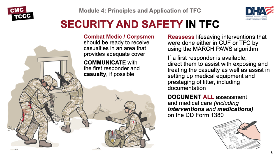 Module 4: Principles and Application of Tactical Field Care (TFC)