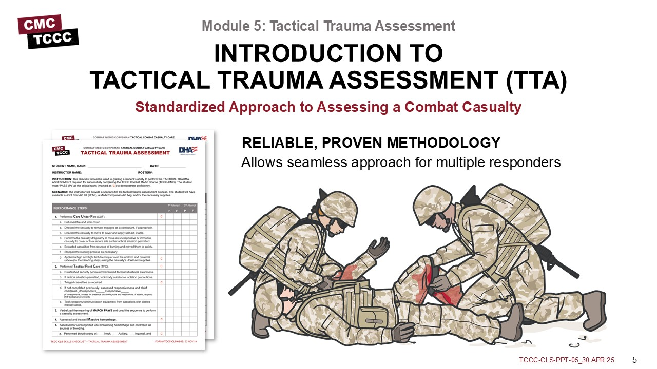 Module 5: Tactical Trauma Assessment