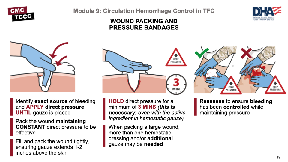 Module 9: Circulation and Hemorrhage Control in TFC